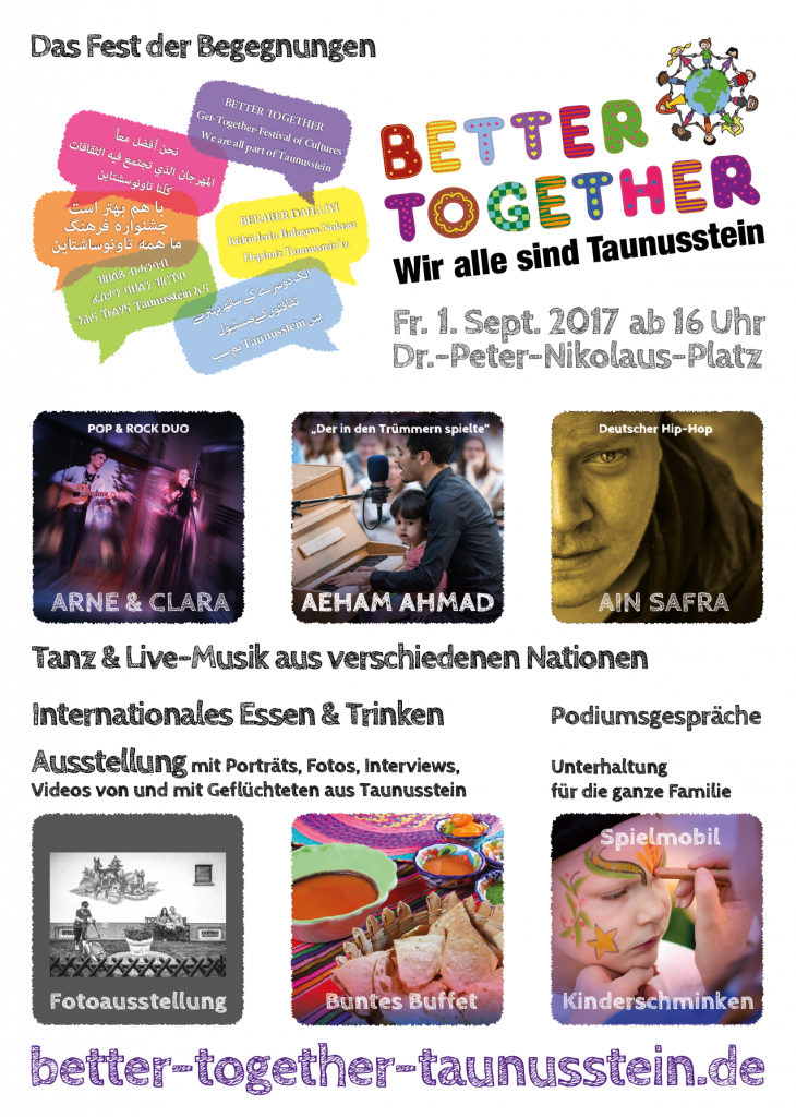 Programm-Flyer - Better Together